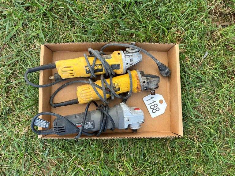 3 Hand Grinders - RES Auction Services