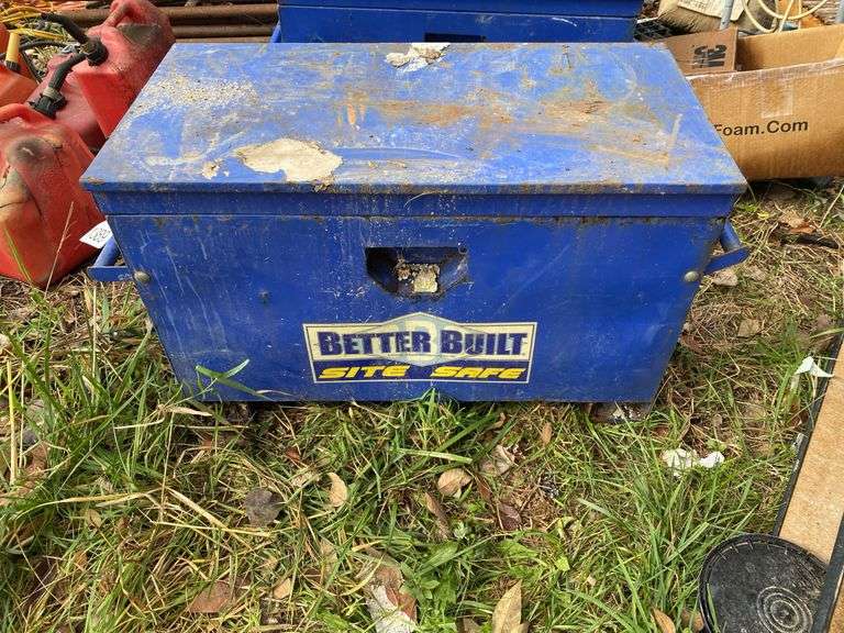 Better built site safe job box - RES Auction Services