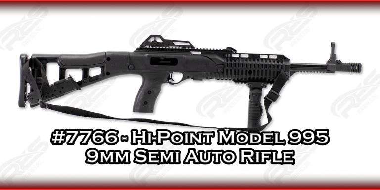 Hi-Point Model 995 9mm Semi Auto Rifle - RES Auction Services