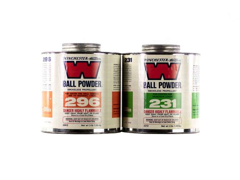 Winchester 296/231 Ball Powder - RES Auction Services