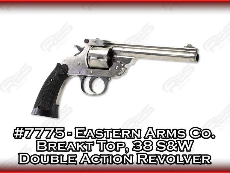 Eastern Arms Co. Breakt Top 38 S&W Double Action Revolver - RES Auction ...