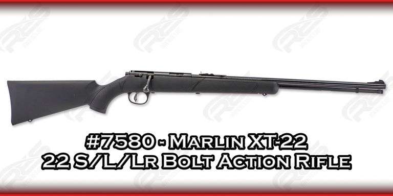 Marlin XT-22 22 S/L/Lr Bolt Action Rifle - RES Auction Services