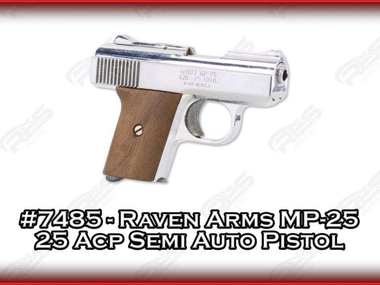 Raven Arms MP-25 25 Acp Semi Auto Pistol - RES Auction Services