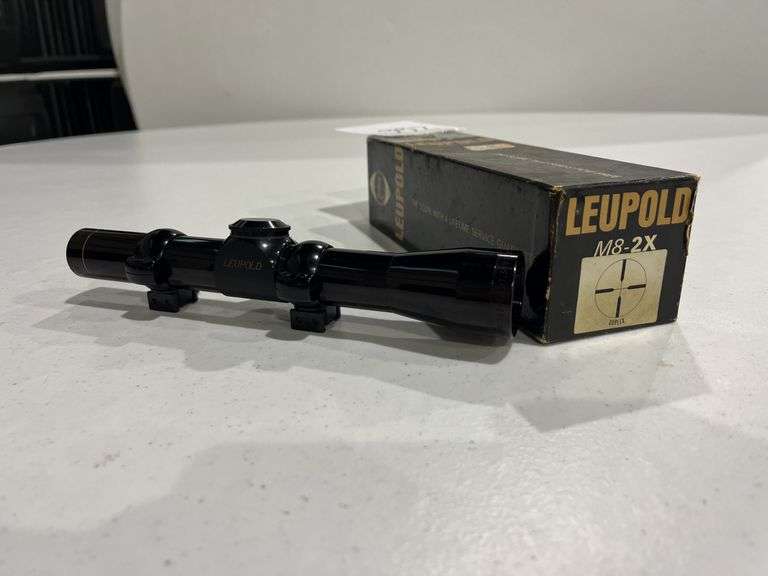 Leupold M8-2X rifle scope - RES Auction Services