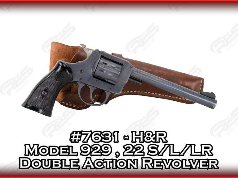 H&R Model 929 22 S/L/LR Double Action Revolver - RES Auction Services