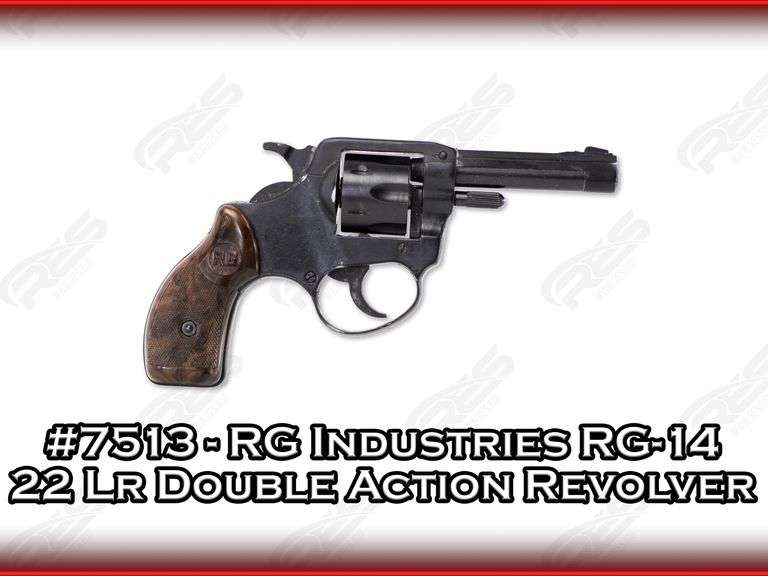 RG Industries RG-14 22 Lr Double Action Revolver - RES Auction Services