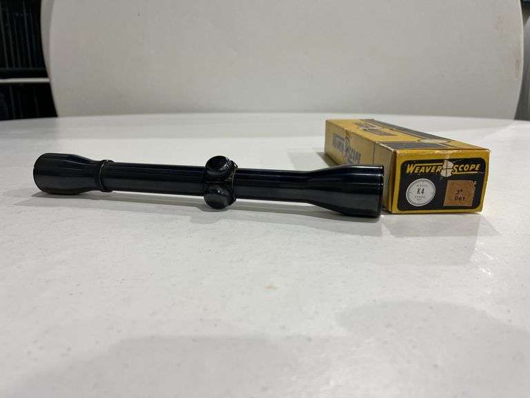Weaver model K4 series 60 scope - RES Auction Services