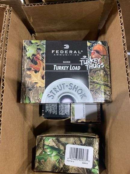 (40) Rounds Federal Premium 12 GA Turkey Load - RES Auction Services