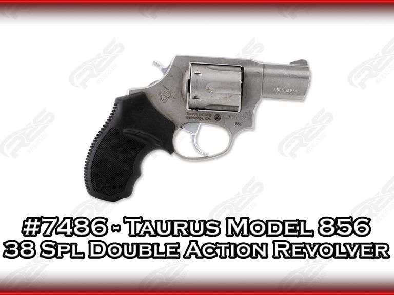 Taurus Model 856 38 Spl Double Action Revolver - RES Auction Services