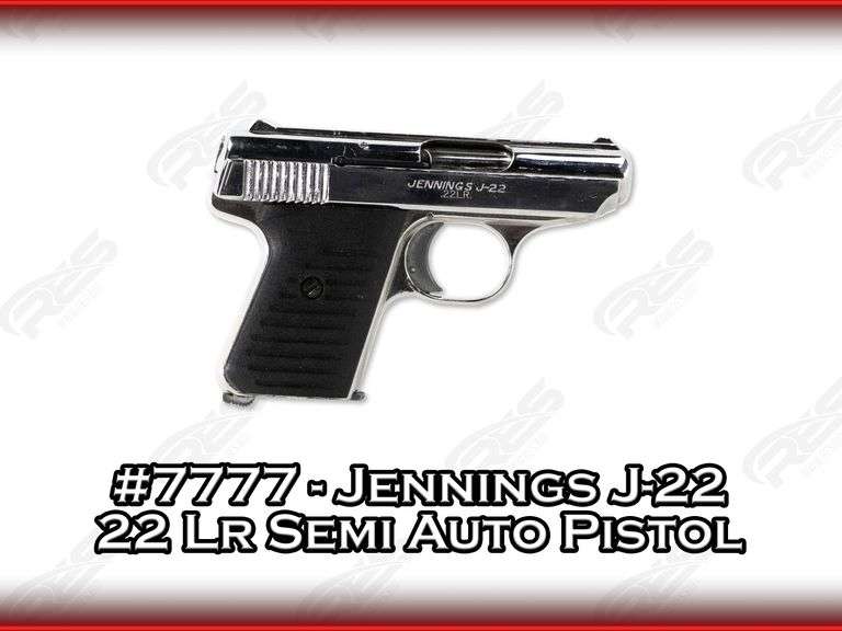 Jennings J-22 22 Lr Semi Auto Pistol - RES Auction Services