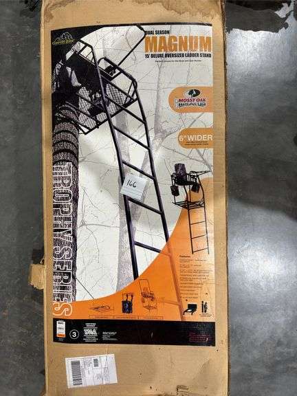Magnum 15' Deluxe Ladder Stand - RES Auction Services