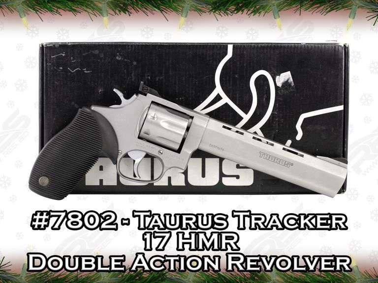 Taurus Tracker 17 HMR Double Action Revolver - RES Auction Services
