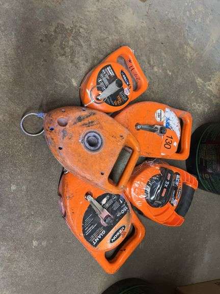 Assorted Chalk Lines - RES Auction Services