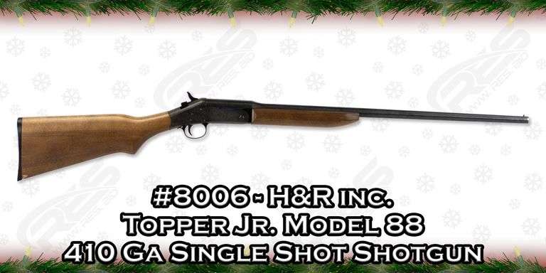 H&R inc. Topper Jr. Model 88 410 Ga Single Shot Shotgun - RES Auction ...
