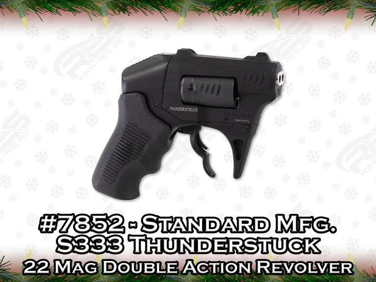 Standard Mfg. S333 Thunderstuck 22 Mag Double Action Revolver - RES ...