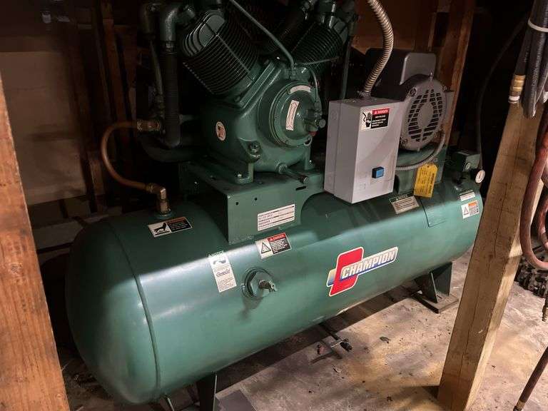 Champion 80 Gallon Air Compressor - RES Auction Services