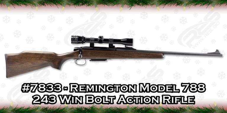 Remington Model 788 243 Win Bolt Action Rifle - RES Auction Services