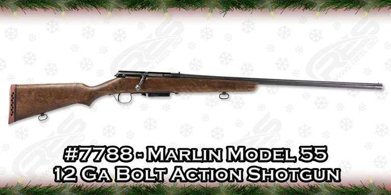 Marlin Model 55 12 Ga Bolt Action Shotgun - RES Auction Services