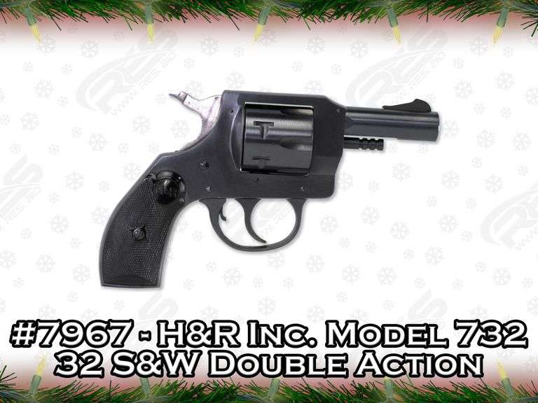H&R Inc. Model 732 32 S&W Double Action Revolver - RES Auction Services
