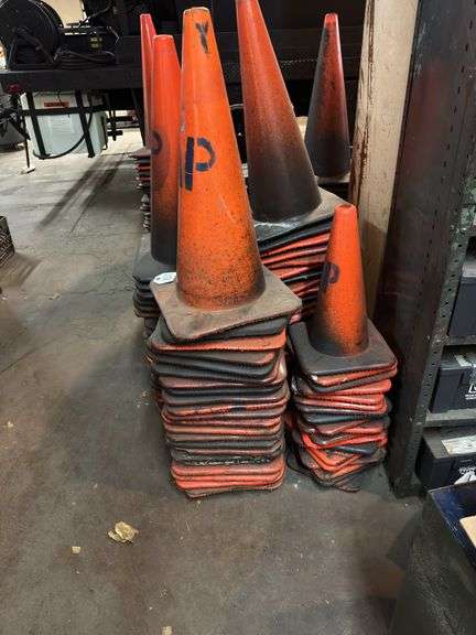 (1) Small Stack & (1) Large Stack of Cones - RES Auction Services