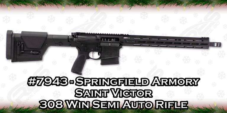 Springfield Armory Saint Victor 308 Win Semi Auto Rifle - RES Auction ...
