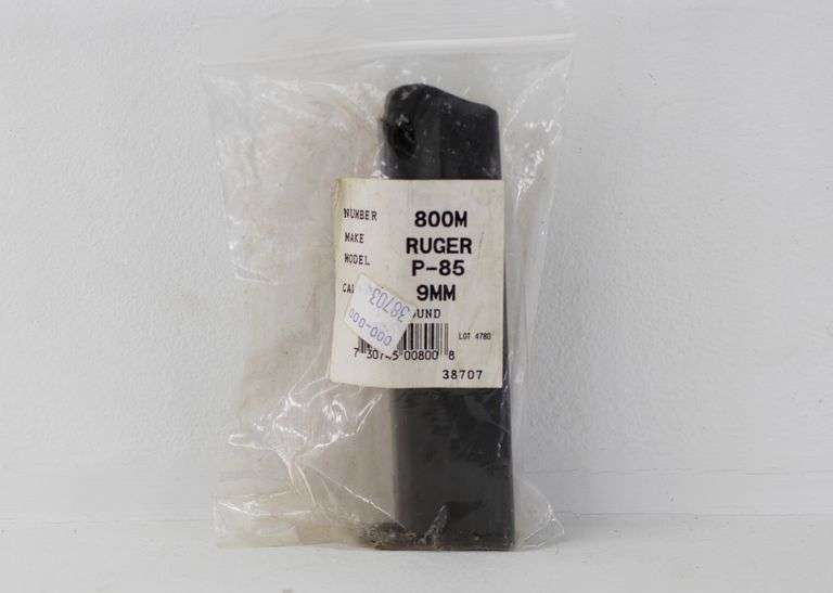 Ruger P-85 15rd 9mm Magazine - RES Auction Services