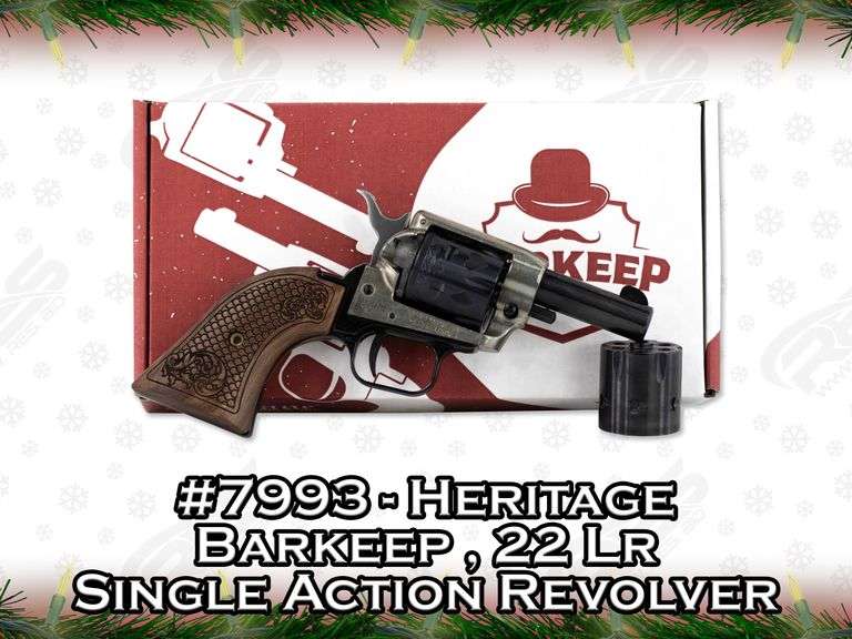 Heritage Barkeep 22 Lr Single Action Revolver - RES Auction Services