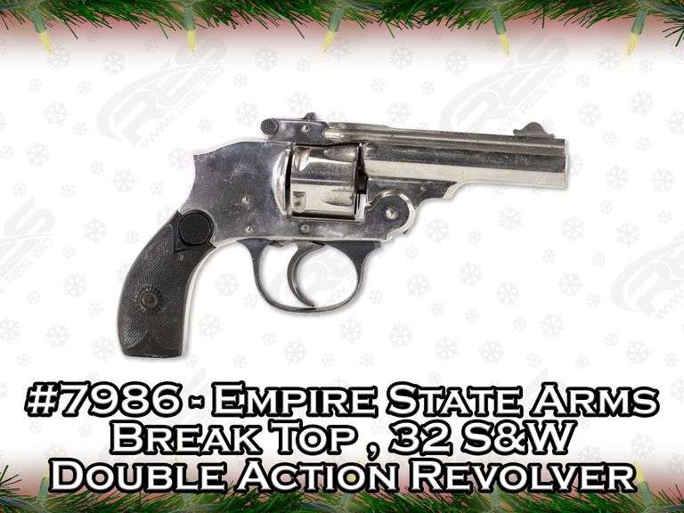 Empire State Arms Break Top 32 S&W Double Action Revolver - RES Auction ...