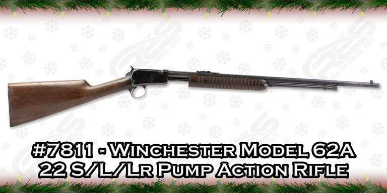 Winchester Model 62A 22 S/L/Lr Pump Action Rifle - RES Auction Services