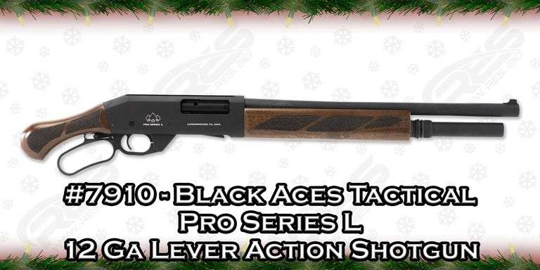 Black Aces Tactical Pro Series L 12 Ga Lever Action Shotgun - RES Auction Services