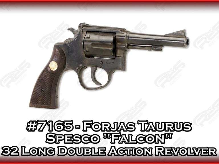 Forjas Taurus Spesco "Falcon" 32 Long Double Action Revolver - RES ...