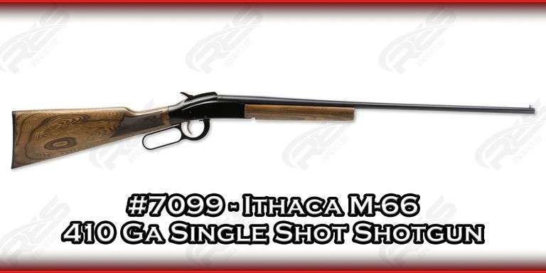 Ithaca M-66 410 Ga Single Shot Shotgun - RES Auction Services