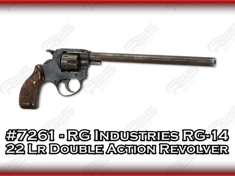RG Industries RG-14 22 Lr Double Action Revolver - RES Auction Services