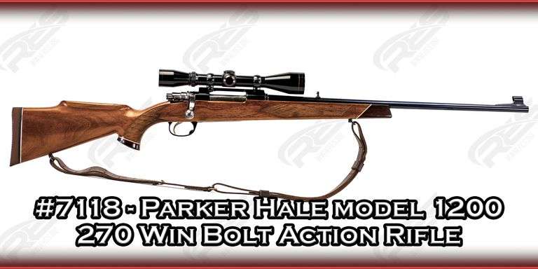 Parker Hale LTD. 1200 270 Win Bolt Action Rifle - RES Auction Services