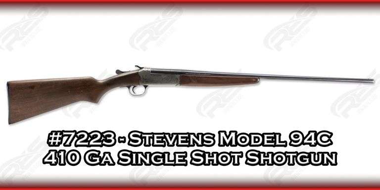 Stevens Model 94C 410 Ga Single Shot Shotgun - RES Auction Services
