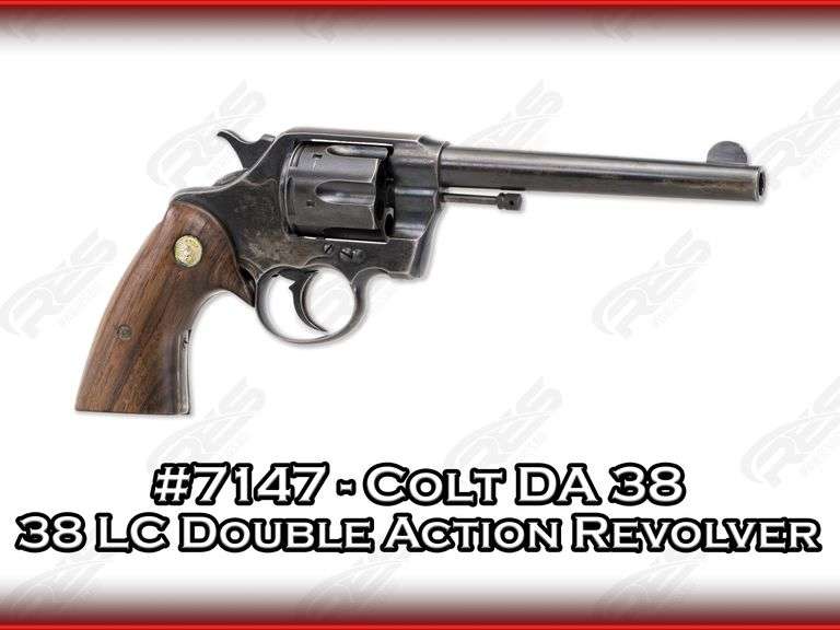 Colt DA 38 38 LC Double Action Revolver - RES Auction Services