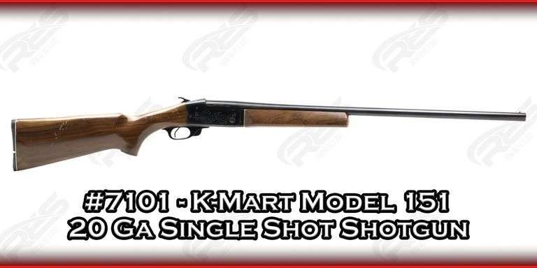 K-Mart Model 151 20 Ga Single Shot Shotgun - RES Auction Services