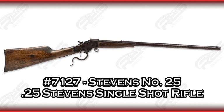 Stevens No. 25 .25 Stevens Single Shot Rifle - RES Auction Services