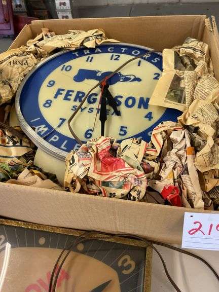 Broken Ferguson Clock - RES Auction Services