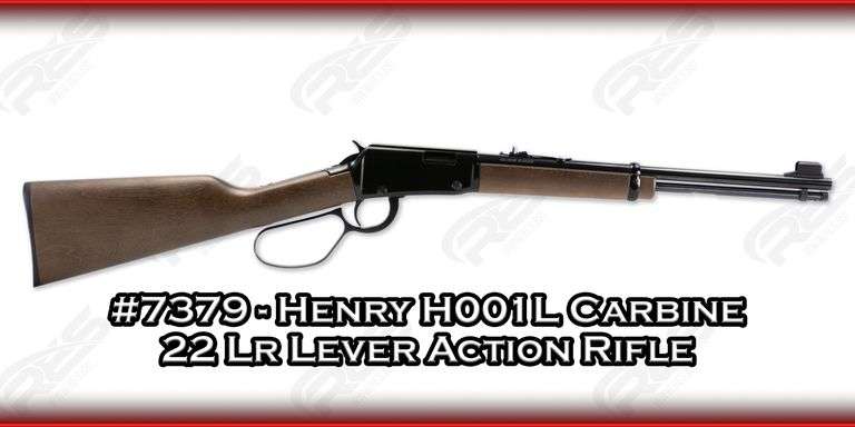 Henry H001L Carbine 22 Lr Lever Action Rifle - RES Auction Services