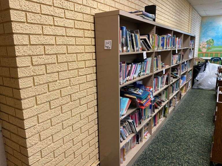 Metal Bookshelf - RES Auction Services