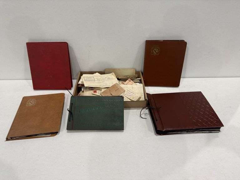 Photo Albums & Letters - RES Auction Services