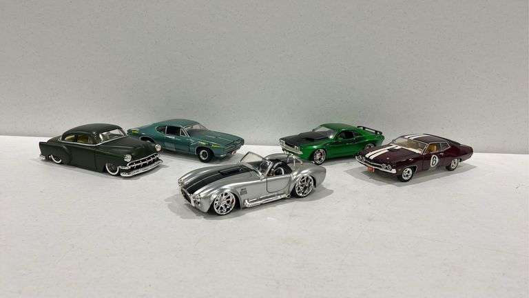 (5) Diecast Model Cars - RES Auction Services