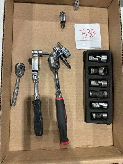 Snap-On Ratchets & Misc Sockets - RES Auction Services