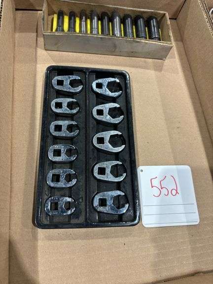 Crows foot set and socket set - RES Auction Services