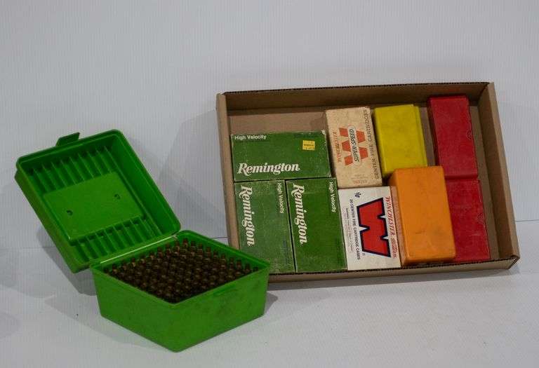 (Approx. 292pcs) Assorted 243 Win Reloading Brass & Ammo - RES Auction ...