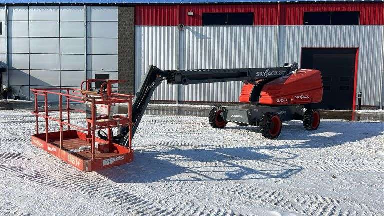 2021 Skyjack SJ45T Plus Boom Lift - RES Auction Services