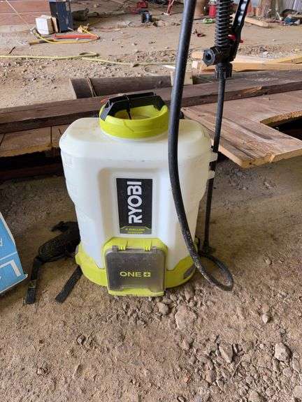 4 Gallon Ryobi Backpack Sprayer - RES Auction Services