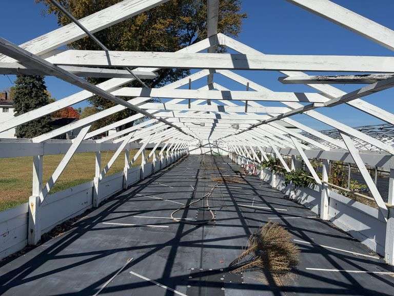 18’x135’ Wood Structure Greenhouse - RES Auction Services