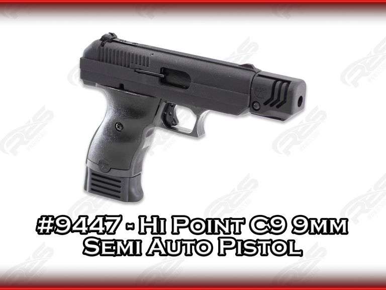 Hi Point C9 9mm Semi Auto Pistol - RES Auction Services